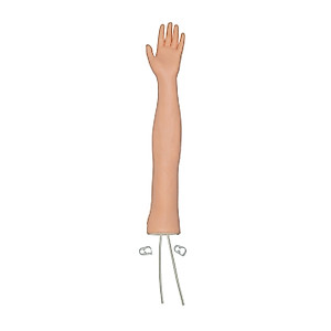 IV Practice Traning Arm - Phlebotomy and Venipuncture Practice Arm - Designed for Training and Perfecting IV + Phlebotomy + Venipuncture Procedures and Techniques