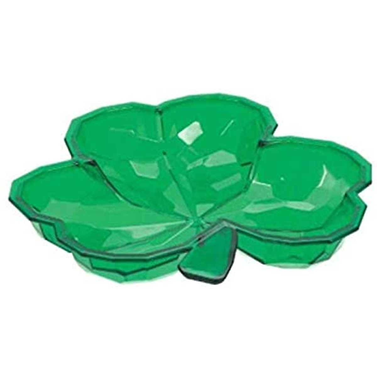 amscan Small Plastic Shamrock Plastic Bowl - 8 1/2" x 8 1/2" 1 Pc