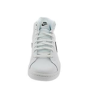 NIKE Men's Court Royale 2 MID Running Shoe, White Black White Onyx, 12.5 Narrow