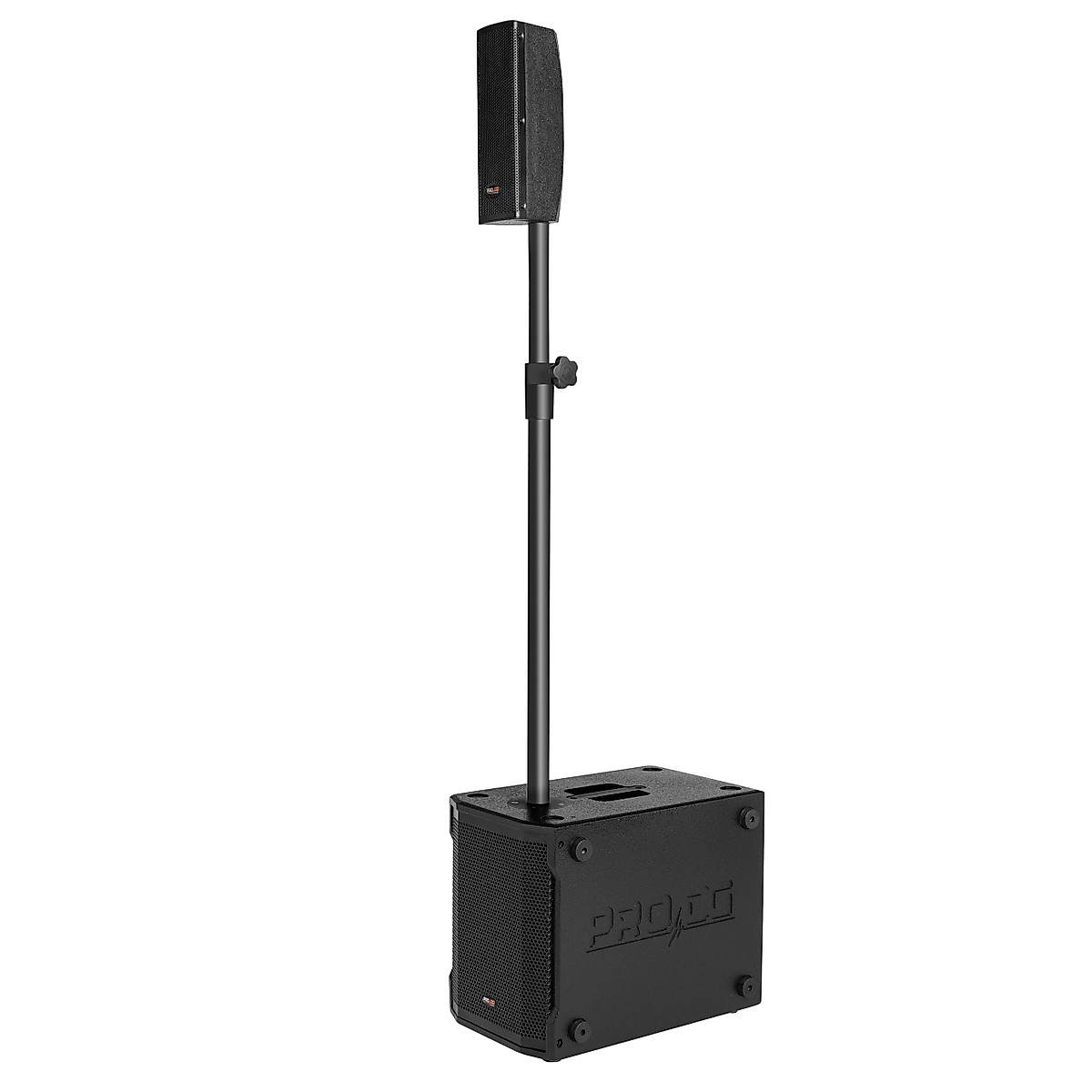 Pro DG NEO-1 2-Way Portable Array System 10" Sub 1840 Watts (Designed in Spain) with DSP, TWS Bluetooth, for Churches, DJ Gig, Live Band