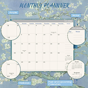 2023-2026 Monthly Pocket Planner/Calendar - 3 Year Monthly Planner 2023-2026, Jul 2023 - Jun 2026(36 Months), 6.3" x 3.8", with 61 Notes Pages, Inner Pocket, 2 Bookmarks, Pen Holder & Elastic Closure