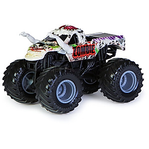 Monster Jam 2022 Spin Master 1:64 Diecast Truck with Bonus Accessory: World Finals Zombie