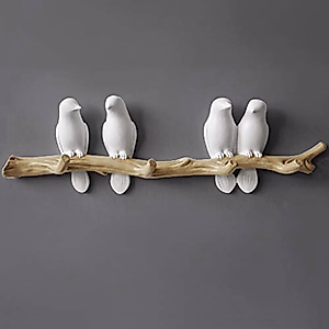 KXDFDC Vintage Coat Hook Hanger Rustic Cast Iron Wall Hanger Decorative Hooks Includes Screws and Anchors Beach House Decor ( Color : N )