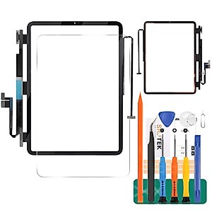for iPad Pro 11 2nd Touch Screen Replacement for iPad Pro 11" 1st Generation 2018 Digitizer Repair Kits A1980 A2013 A1934 A1979 (Without LCD