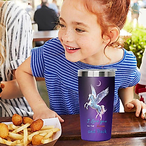 Gifts for Daugher from Father Mom Personalized Tumbler for Christmas Birthday Custom Insulated Stainless Steel Tumblers