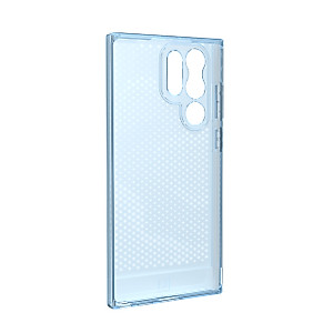URBAN ARMOR GEAR [U] by UAG Designed for Samsung Galaxy S22 Ultra Case Clear Blue Cerulean Lucent Slim Fit Lightweight Stylish Transparent Impact Resistant Protective Phone Cover, [6.8 inch Screen]