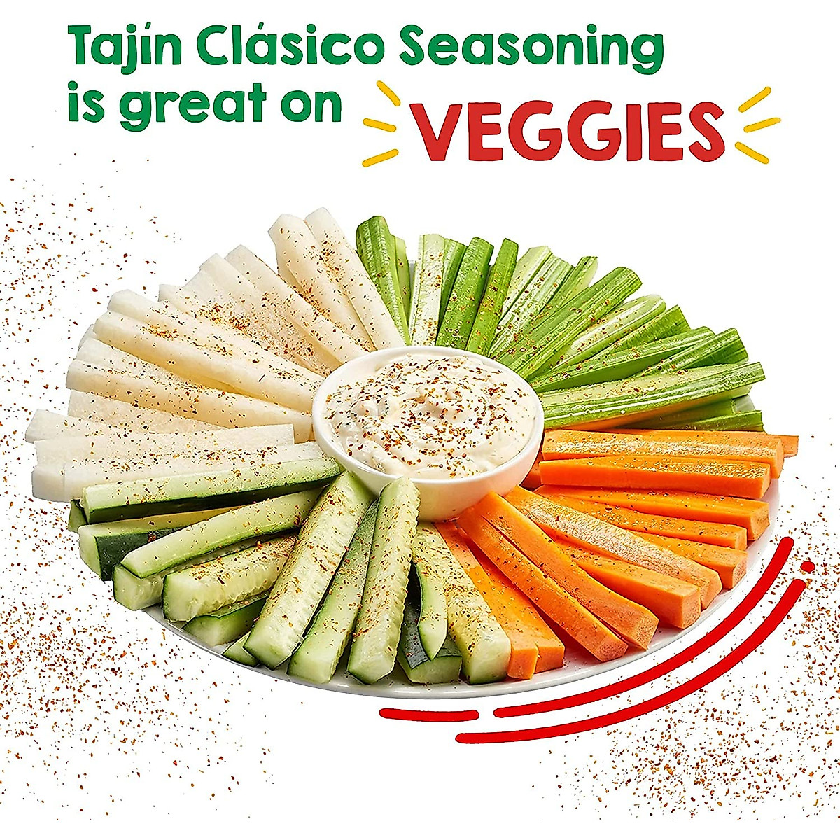 Tajín Clásico Chile Lime Seasoning 5 oz (Pack of 1)