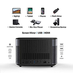 XGIMI H2 1080P Full HD Smart Projector 1350 ANSI lumens 3D Home Video Theater Projector Support 2K/4K with Android System WiFi Bluetooth Beamer Harman/Kardon Speaker