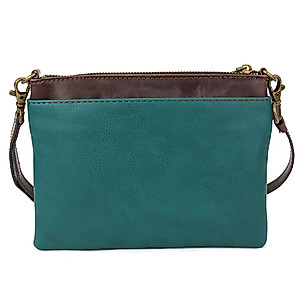 CHALA Mini Crossbody/Purse with Convertible Strap Stylish, Compact, Versatile - Loon Bird - blue