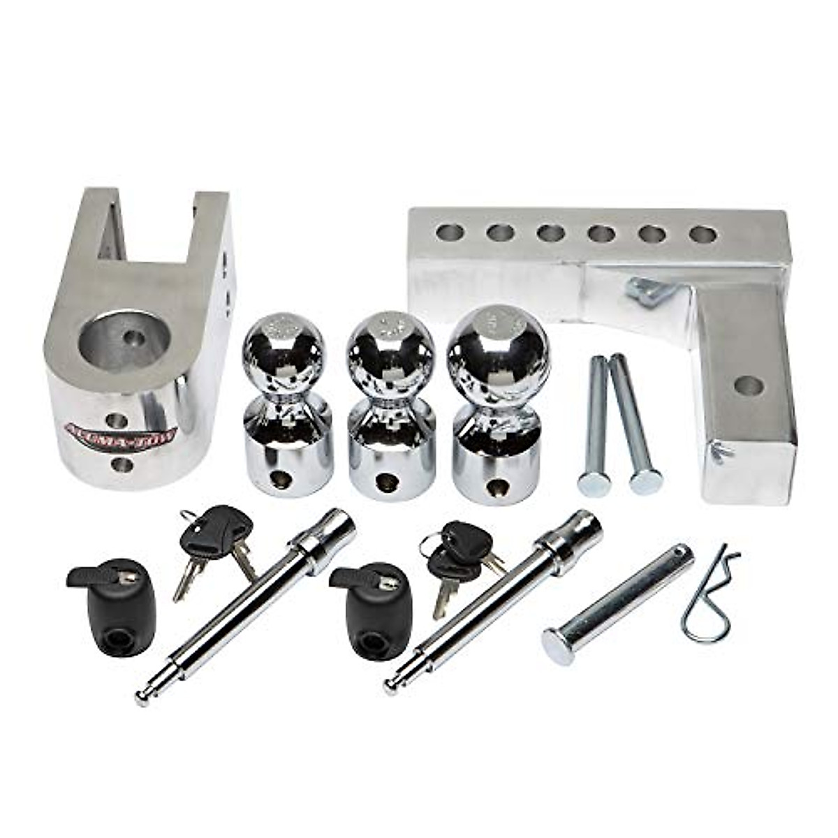 Aluma-Tow 6" Drop Ball Mount for 2" Receiver (UT623410)