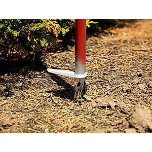 Garden Weasel 95204 WeedPopper Step & Twist, Easy Weed Removal, No Chemicals, Easy Cleanup, Weather and Rust Resistant