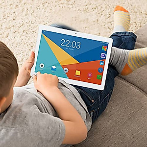 Yoidesu 10 Inch 11 Tablet, Octa Core Processor, 2GB RAM 32GB ROM, 1920x1080 IPS HD Touch Screen, 2MP Front + 5MP Rear Camera, Dual SIM Call Tablet PC, WiFi, 4000mAh (US Plug)
