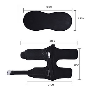 PENCHEN Foot Splint Brace Plantar Fasciitis Night Splint Drop Foot Orthotic Brace for Tendonitis Heel and Ankle Pain 1pc