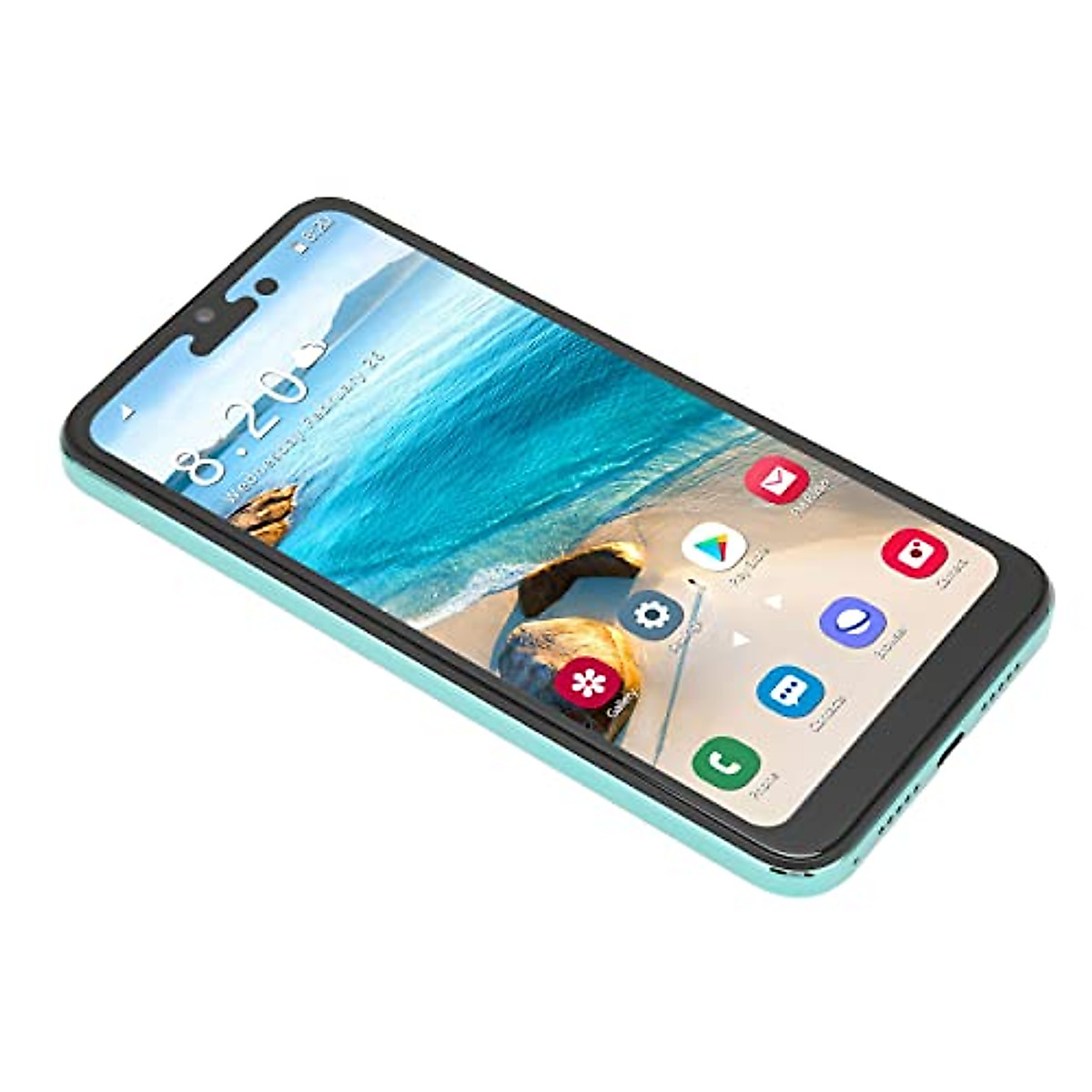 Yoidesu 4G Unlocked Smartphones,I14pro 6.1in Dual SIM Mobile Phones,3GB RAM 64GB ROM,8MP 16MP Dual Camera,4000mAh Battery Cheap Phones with 128G Expansion(Dark Green)