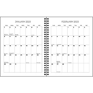 Homage to the Square 12-Month 2023 Monthly/Weekly Planner Calendar