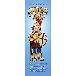 The Armor of God Kid's Bookmark (Ephesians 6:11-17, NIV) (Pack of 25)