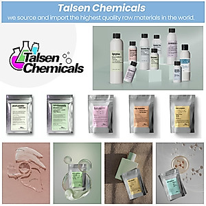 Butylene Glycol Cosmetic Grade (250 mL / 8.45 Oz), Organic Butylene Glycol Moisturizer for Skincare - Emollient Prevents Water Loss from Skin - Skin Care 1,3 Butylene Glycol by Talsen Chemicals