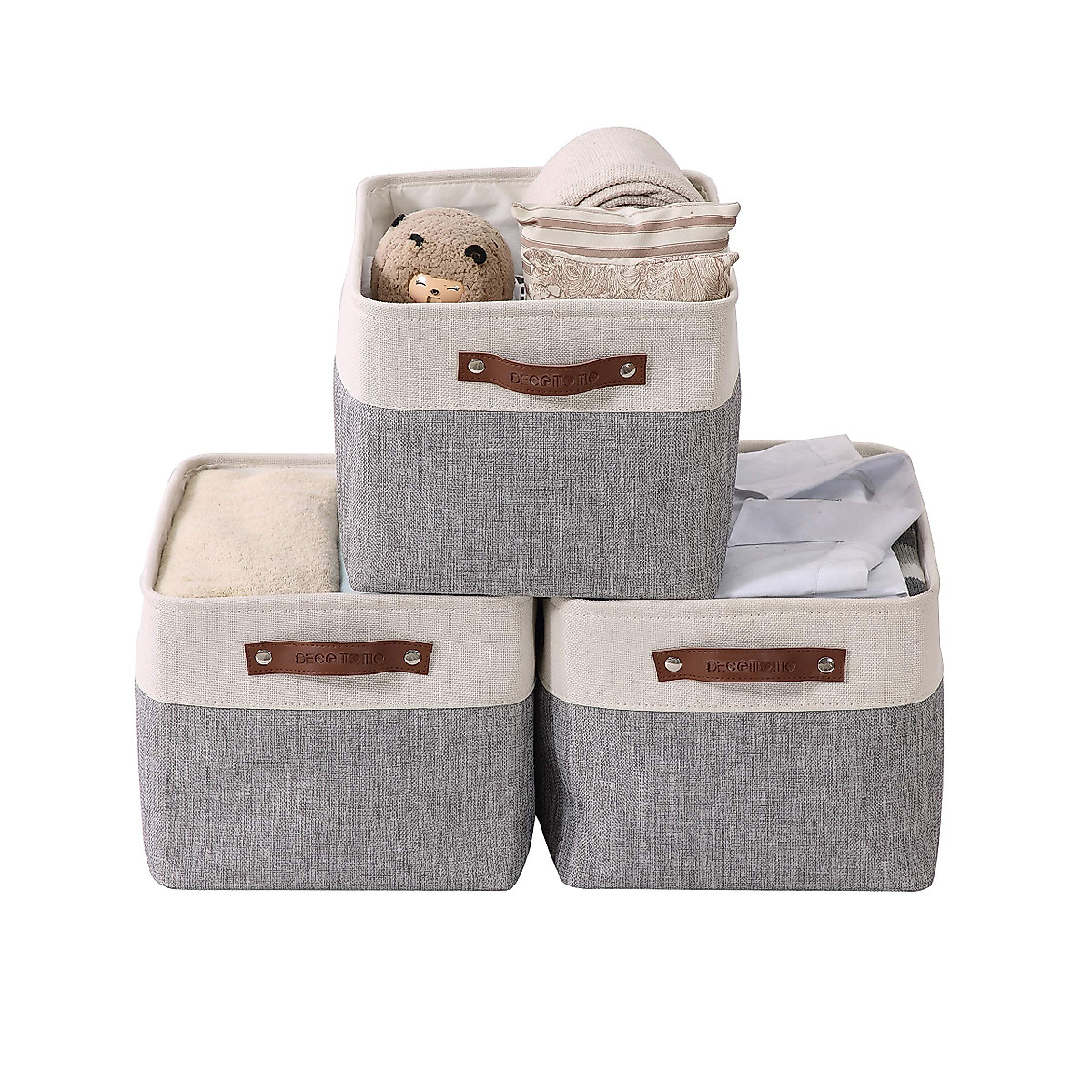 DECOMOMO Bundle Set Extra Large Storage Bin 6pcs