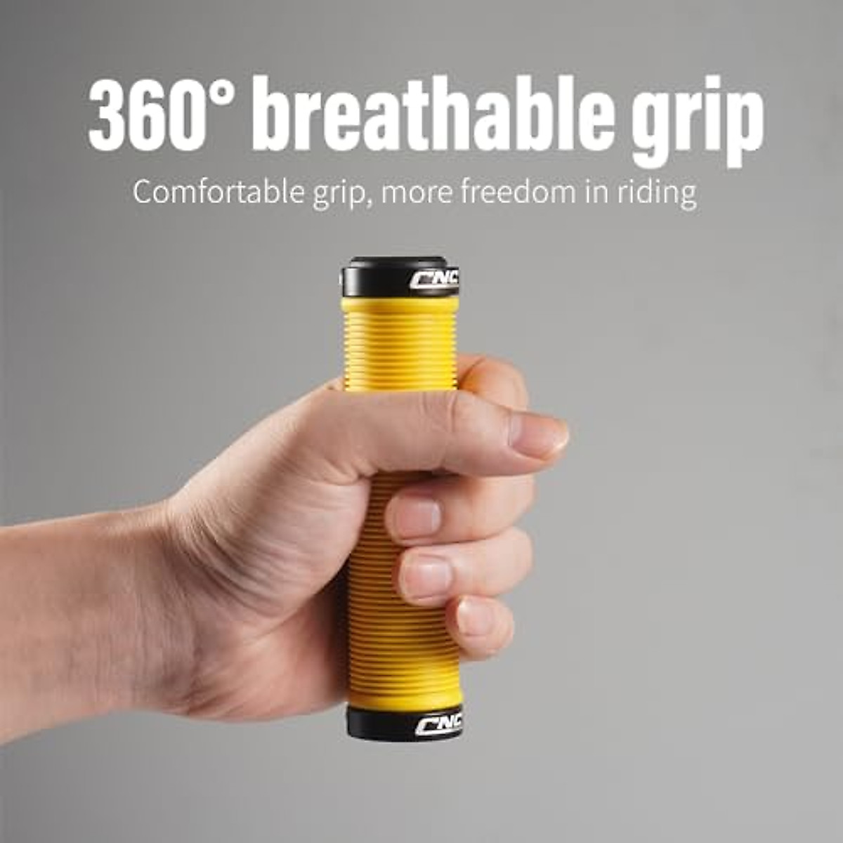 EASTERN POWER Mountain Bike Grips,MTB Grips, Bicycle Grips for Mountain Bike MTB/BMX, Black