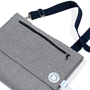 Panolina Tote Diaper Bag with Baby Changing Station - Cute Travel Diaper Bag with Organizing Pouches and Stroller Straps in Messenger Style