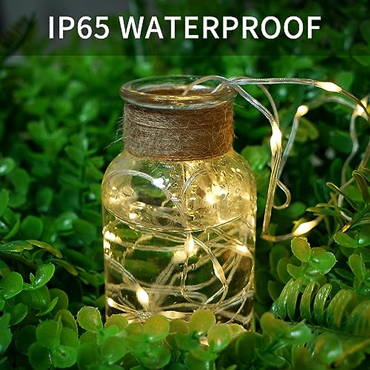 Tngan 300LED Solar Curtain Lights Outdoor Indoor, Solar Halloween Lights IP65 Waterproof for Patio Decor, Dangling Window Lights, 8 Modes Twinkle Lights for Christmas Home Garden Wall Party - Purple