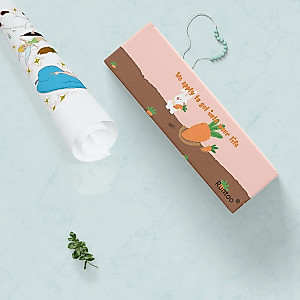 Runtoo Baby Wall Decal Never Grow Up Quotes Wall Stickers for Kids Bedroom Nursery Classroom Wall Decor