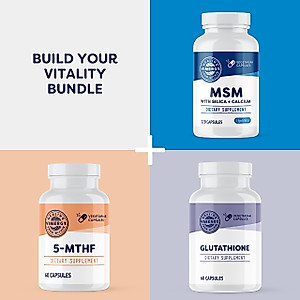 Vimergy 5-HTP Capsules, 60 Servings – Healthy Mood & Stress Support Supplement – Promotes Healthy Levels of Serotonin for Stress Management, Vegan, Non-GMO, Gluten-Free, Grain-Free, & Paleo