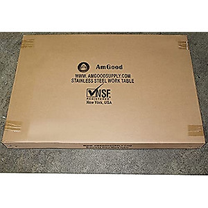 AmGood Double OverShelf Stainless Steel NSF - Many (36" Long x 18" Deep)