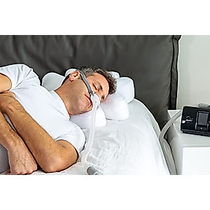 Headgear Strap Replacement for ResMed AirFit P10™ Nasal Pillow CPAP Mask by Snugell™ | Grey Color | Pack of Two| Four Adjustment Clips| Durable Premium Nylon Material | Maximum Adaptability & Comfort