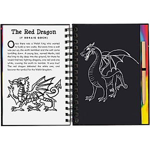 Scratch & Sketch Dragons & Mythical Creatures (Trace Along)