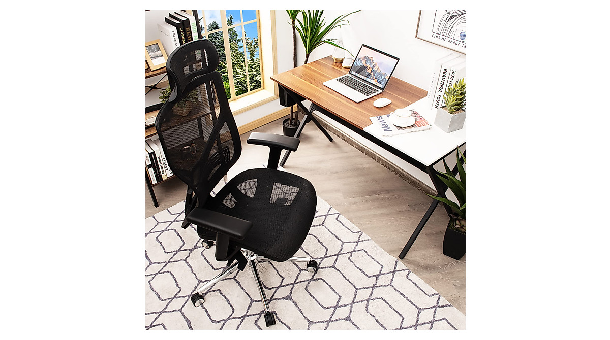 Giantex Ergonomic Office Chair: High-Back Mesh & Adjustable