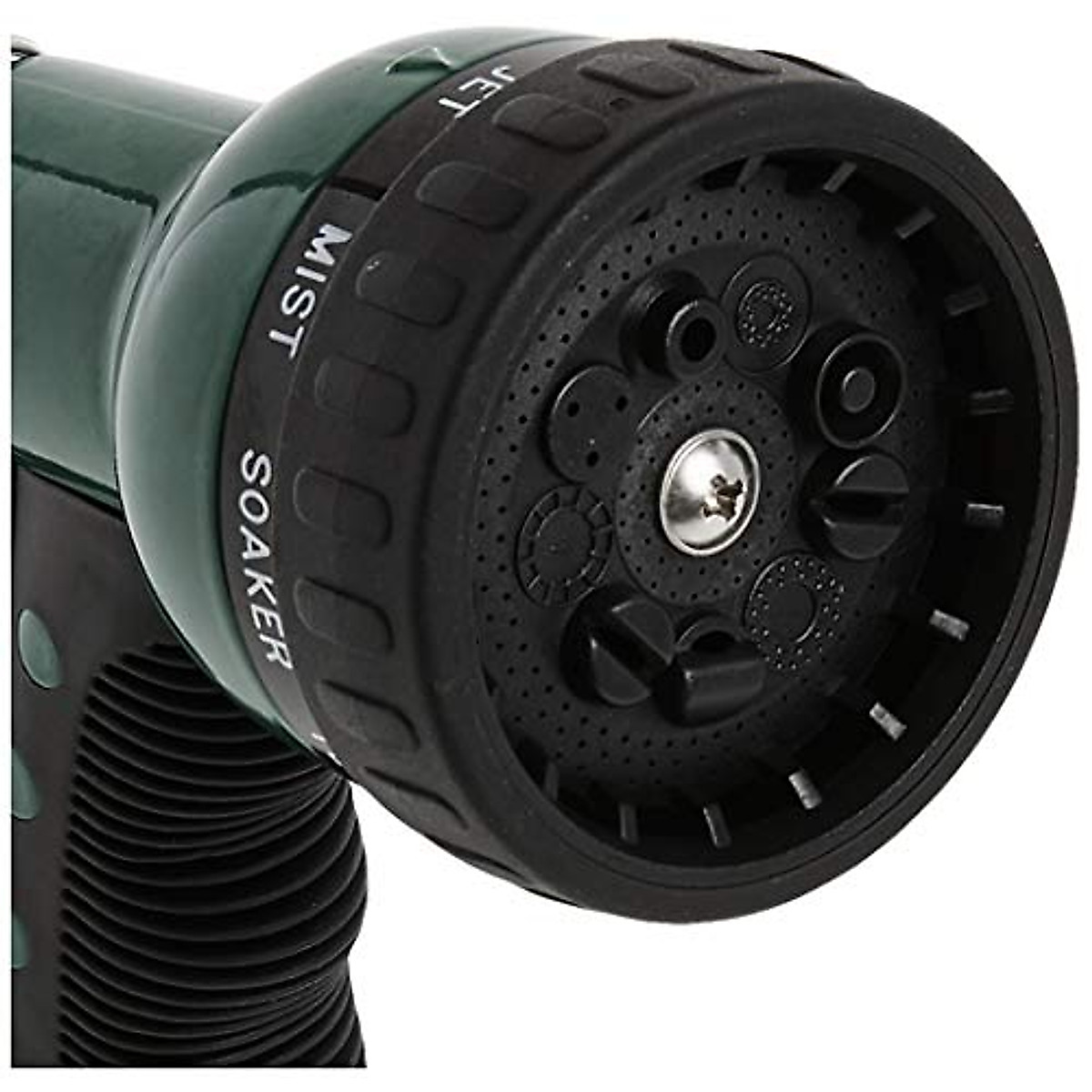 Dramm 12704 9-Pattern Revolver Spray Nozzle, Green