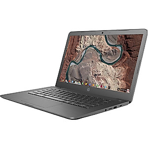 HP Chromebook 14 FHD Laptop, Dual-core Intel Celeron Processor N3350, 4GB RAM, 64GB eMMC Storage, 14-inch FHD IPS Display, Google Chrome OS, Dual Speakers and Audio by B&O (14-ca064dx, 2022) (Renewed)