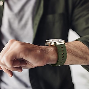 Suitisbest Sport Bands 3-Pack Compatible with Apple Watch Ultra 49mm, 45mm, 44mm for Men - Waterproof Silicone Bands with Anti-Scratch, Sweat-Wicking Properties