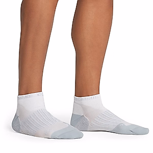 Tommie Copper - Men's Performance Compression Ankle Socks - White - 9-11.5