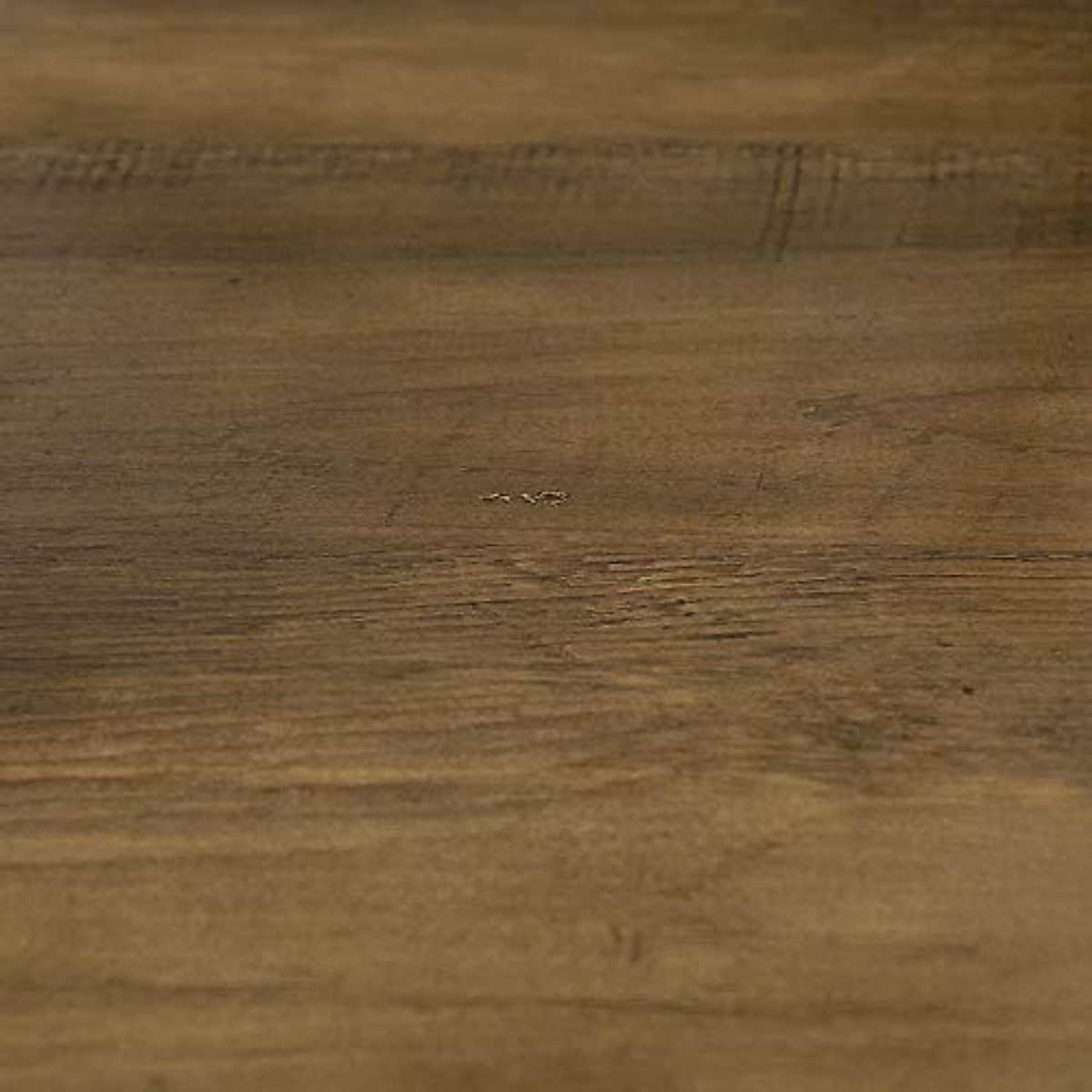 Walker Edison Andre Modern Solid Wood Dining Table, 52 Inch, Rustic Oak