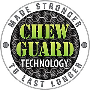 goDog Dinos Frills Squeaky Plush Dog Toy, Chew Guard Technology - Pink, Large