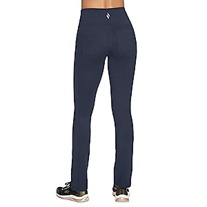 Skechers Women's Go Walk High Waisted Pant Joy, Navy, Large