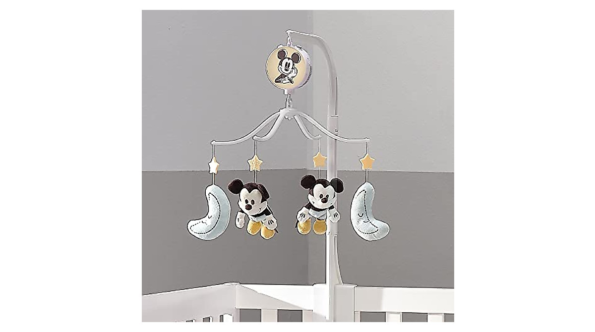 Moonlight Mickey Mouse Musical Baby Mobile - Lambs & Ivy