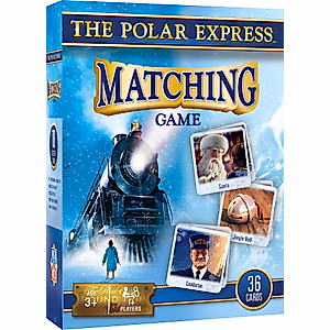 MasterPieces Kids Games - The Polar Express Matching Game - Game for Kids and Family - Laugh and Learn