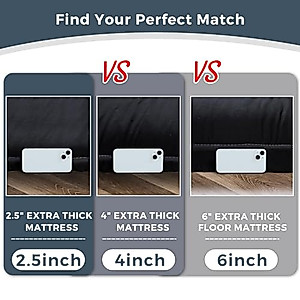 MAXYOYO 6" Extra Thick Japanese Floor Mattress Futon Mattress