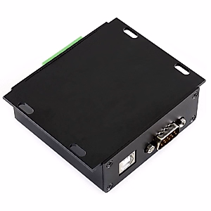 waveshare USB to RS232 / RS485 / TTL (UART) Industrial Isolated Converter with Original FT232RL Inside Aluminium Alloy Enclosure Power/ADI Magnetical Isolation,TVS Diode