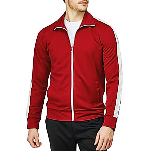H2H Men's Lightweight Running Cycling Jacket RED US M/Asia L (CMOJA134)