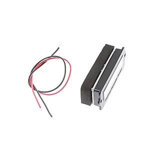 NOYITO DC Battery Meter Tester 8V-63V LCD Digital Battery Capacity Monitor Gauge Blue Green Yellow Suitable for 3-16 Strings Lithium-ion LiFePO4 Battery 12V - 60V Lead-Acid Battery (Yellow)