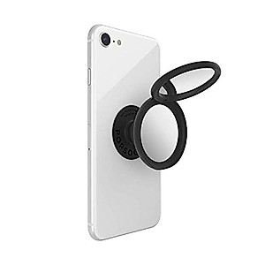 PopSockets PopTop (Top only. Base Sold Separately.): Swappable Top for PopGrip Bases, PopGrip Slide, Otter+Pop & PopWallet+ - Black Gloss