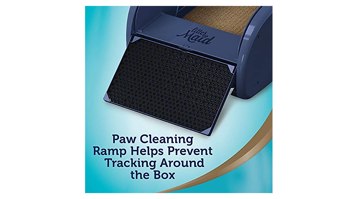 LitterMaid Single Cat Self-Cleaning Litter Box - Blue