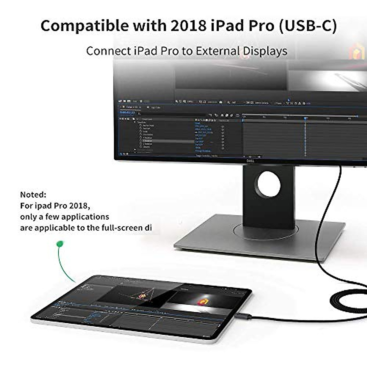 Mini DisplayPort to USB C Cable, HAOYU USB C to Mini DisplayPort,(Unidirectional), 4K@60Hz, HDCP 2.2, Compatible for MacBook Pro 2022-2016/ M1,MacBook Air, Surface Book 2,Galaxy S21/S22 (6 FT)