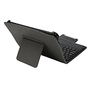 Luqeeg Tablet, 8GB 256GB Front 5MP Rear 13MP Clear Dual Speakers 10.1 Inch 2 in 1 Tablet Green for Travel (US Plug)