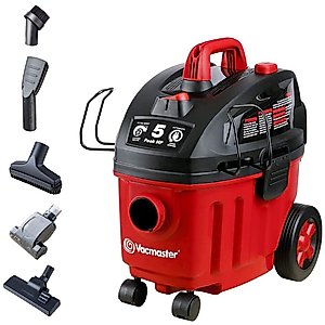 Vacmaster VF408 4 Gallon Wet/Dry Vacuum Cleaner with 2-Stage Motor