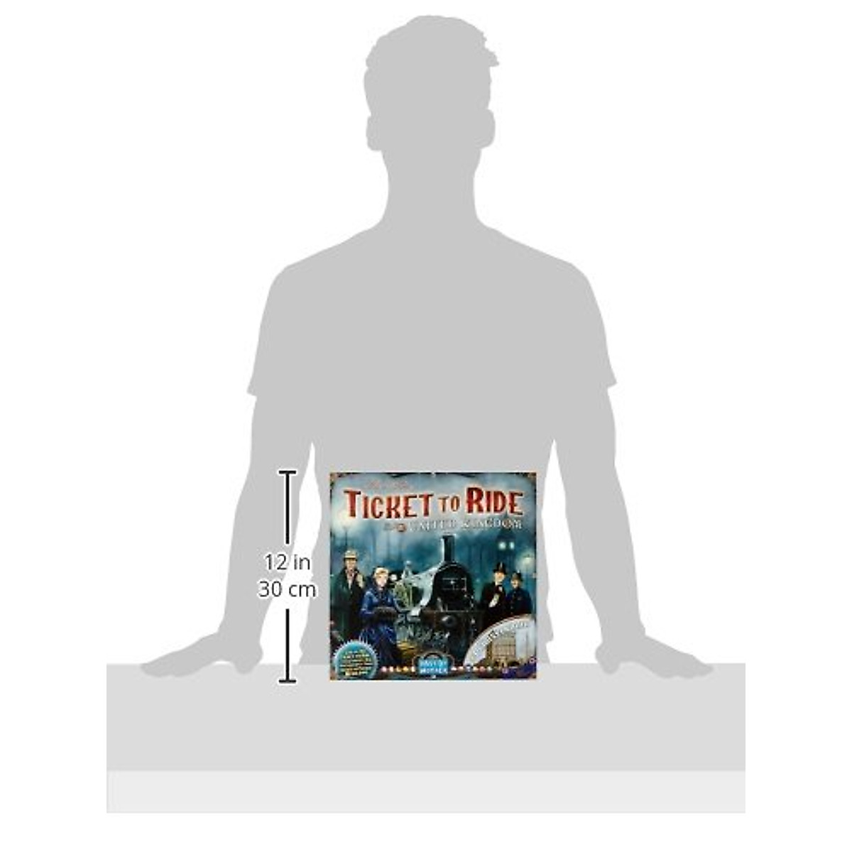 Ticket to Ride United Kingdom + Pennsylvania Board Game EXPANSION - Strategy Game, Family Game for Kids & Adults, Ages 8+, 2-5 Players, 30-60 Minute Playtime, Made by Days of Wonder